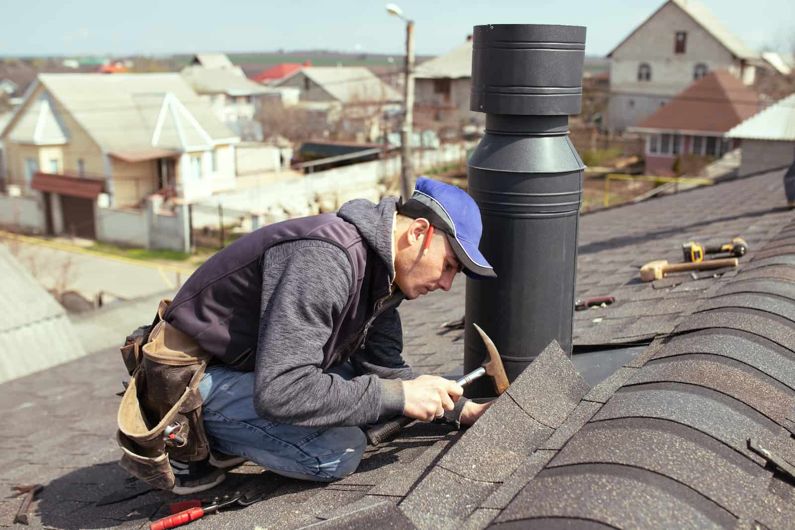 Roof Flashing Repair